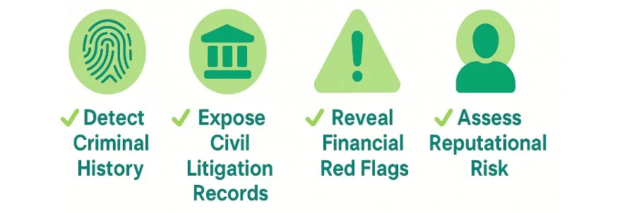 True Court Screening - Background Checks - Due Diligence